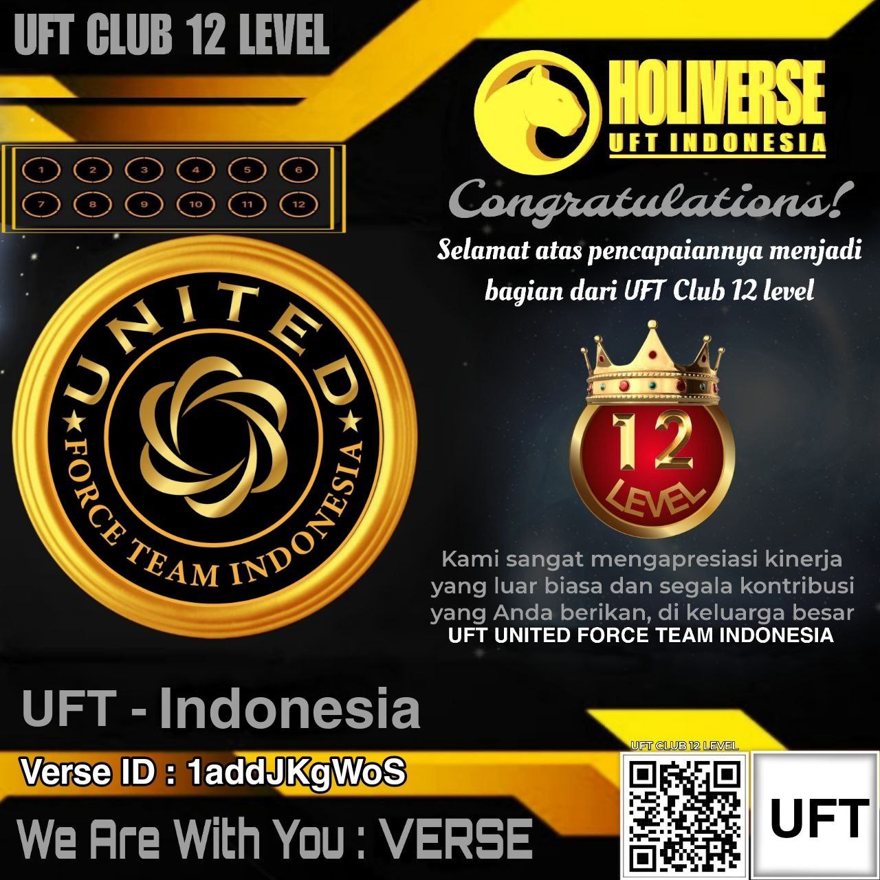 UFT Club 12 Level Holiverse